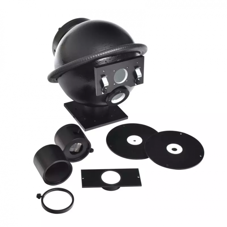 Sphère intégration pour mesure réflexion et transmission